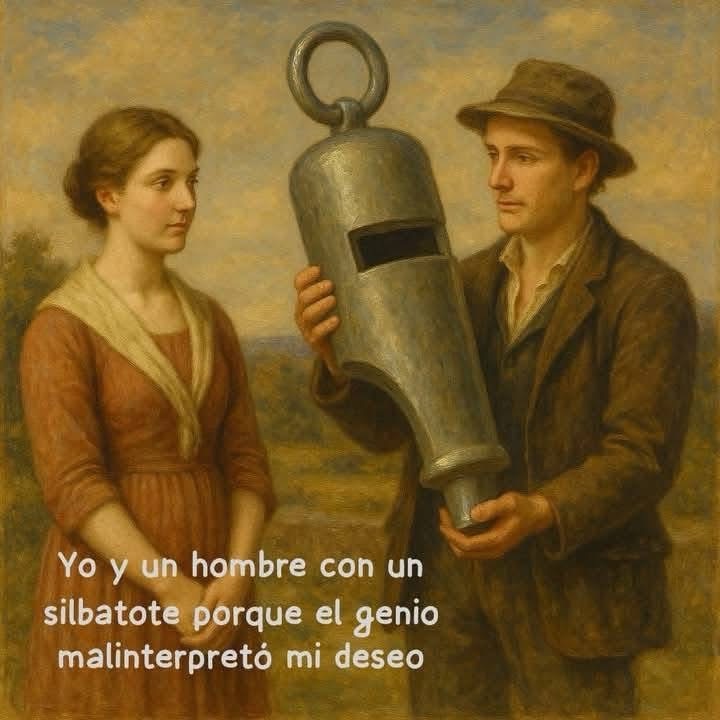 “El genio malinterpretó mi deseo”: el meme que fusiona arte e ...